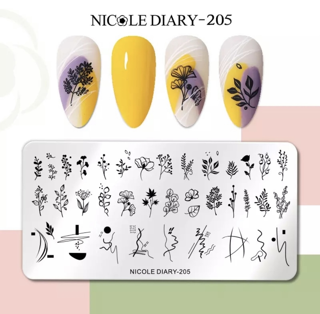 Placa Nicole Diary #205 – LDP Nails Norte